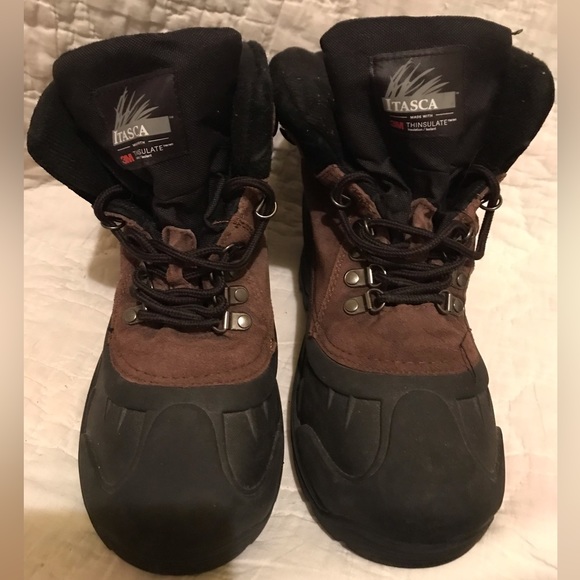 Itasca | Shoes | Iitasca Mens Ice Breaker Insulate Brown Suede Boots ...